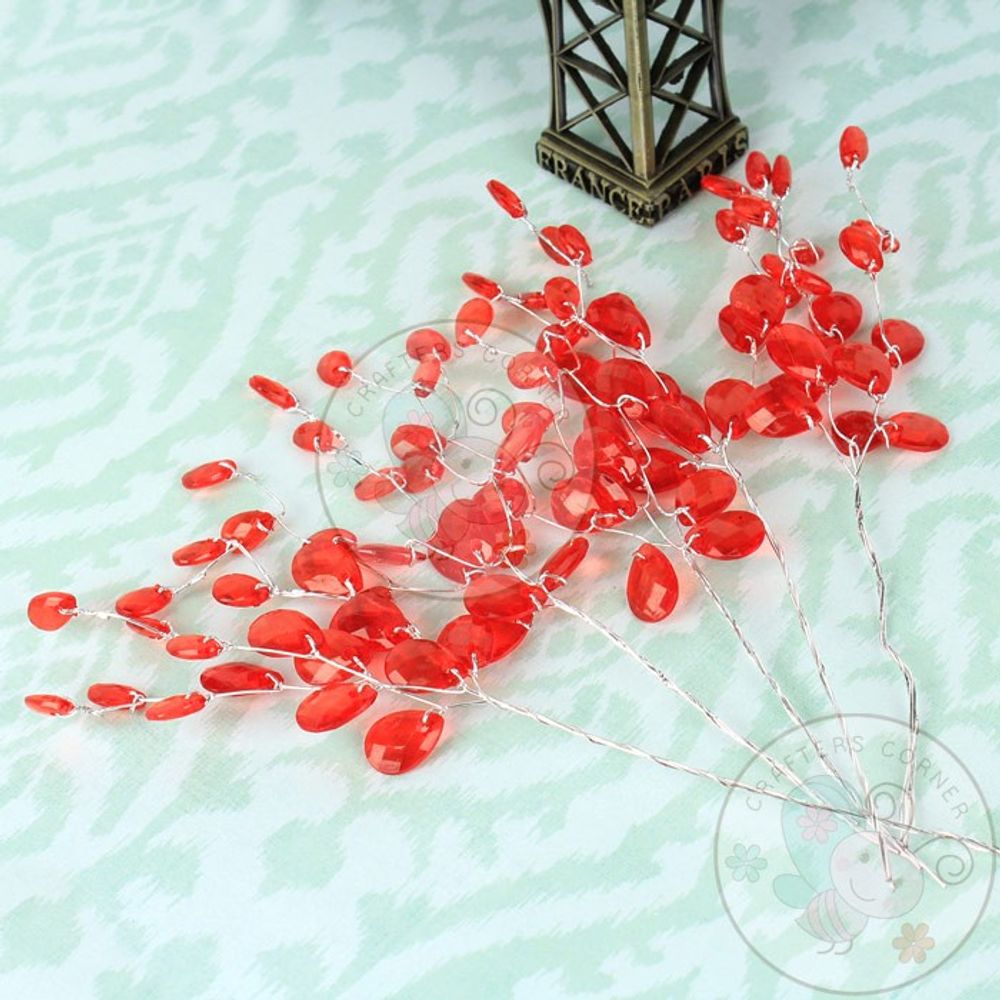 Red Crystal Fillers – CRAFTERS CORNER
