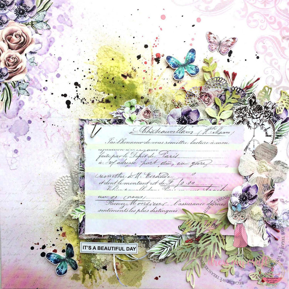 Butterflies Splatter - Stencil – CRAFTERS CORNER