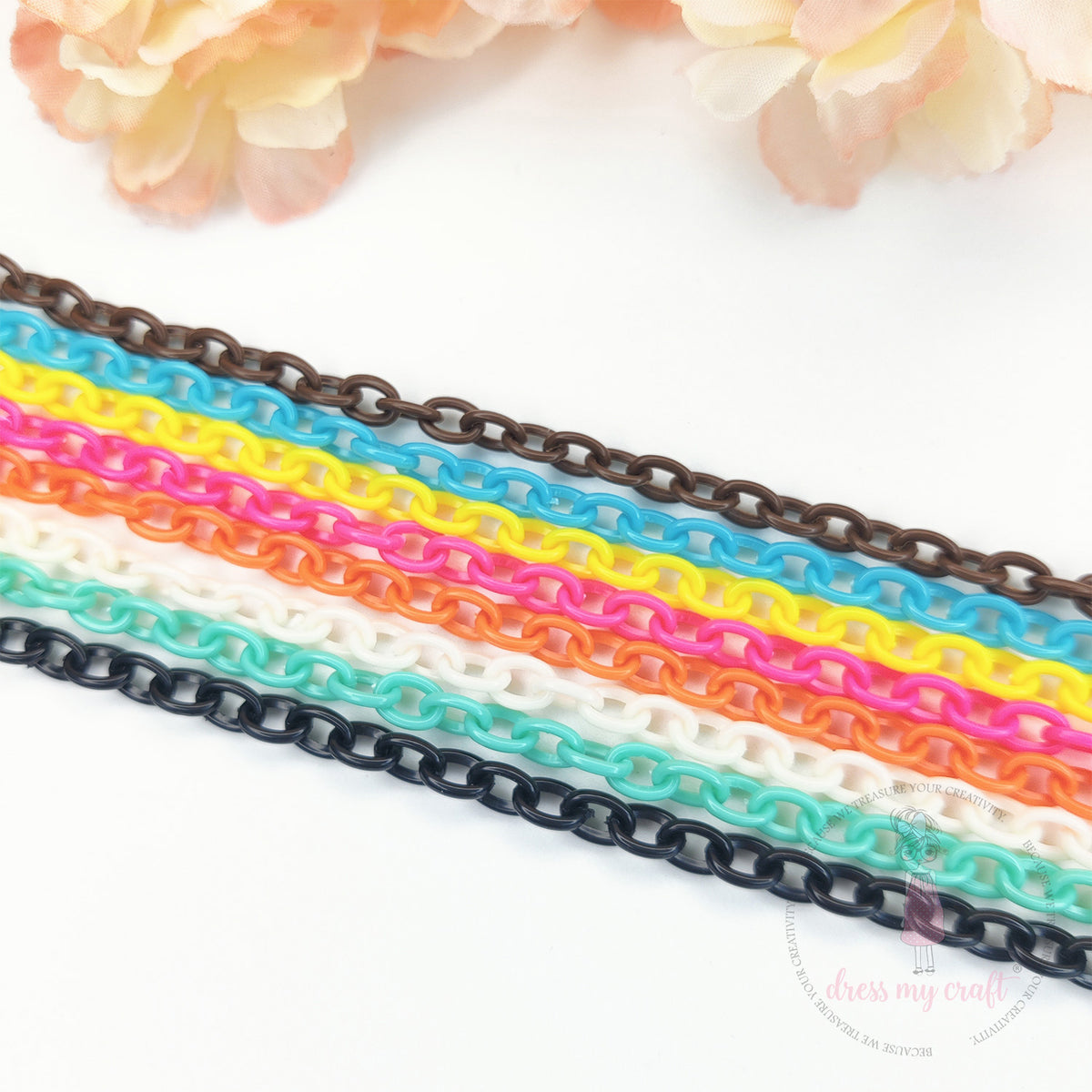 Acrylic Chain #2 - Multi Color Combo – CRAFTERS CORNER