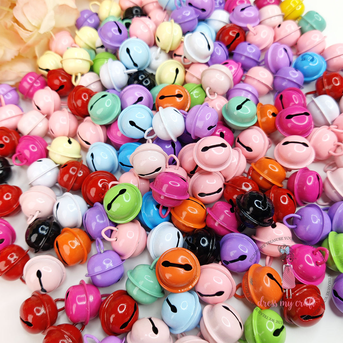 Pastel Kitty Round Bells – CRAFTERS CORNER