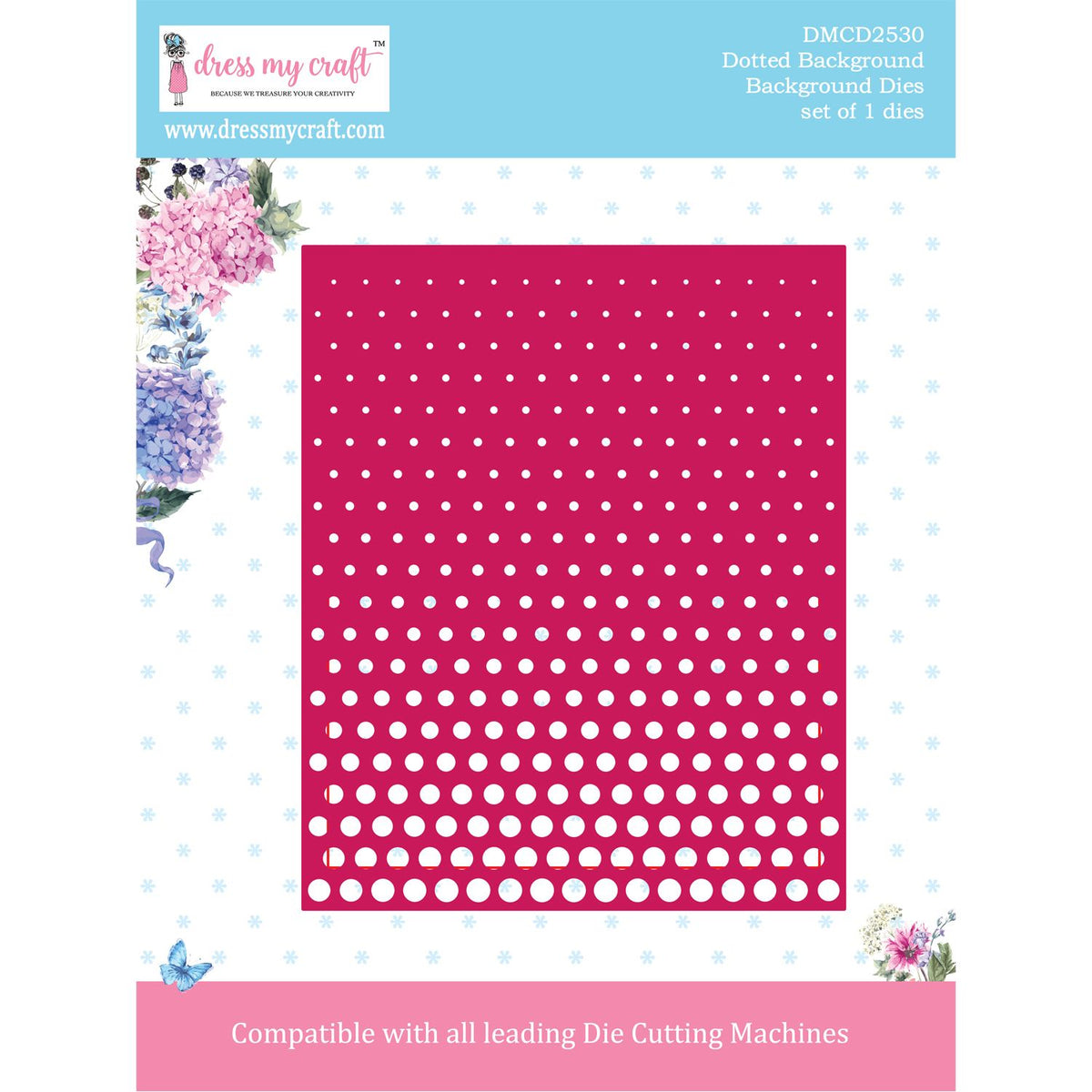 Dotted Background Die – CRAFTERS CORNER
