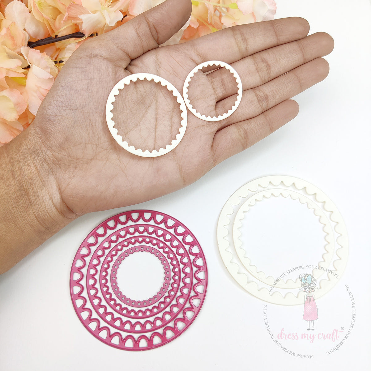 Mini Inverted Scalloped Circle - Basic Designer Dies – CRAFTERS CORNER