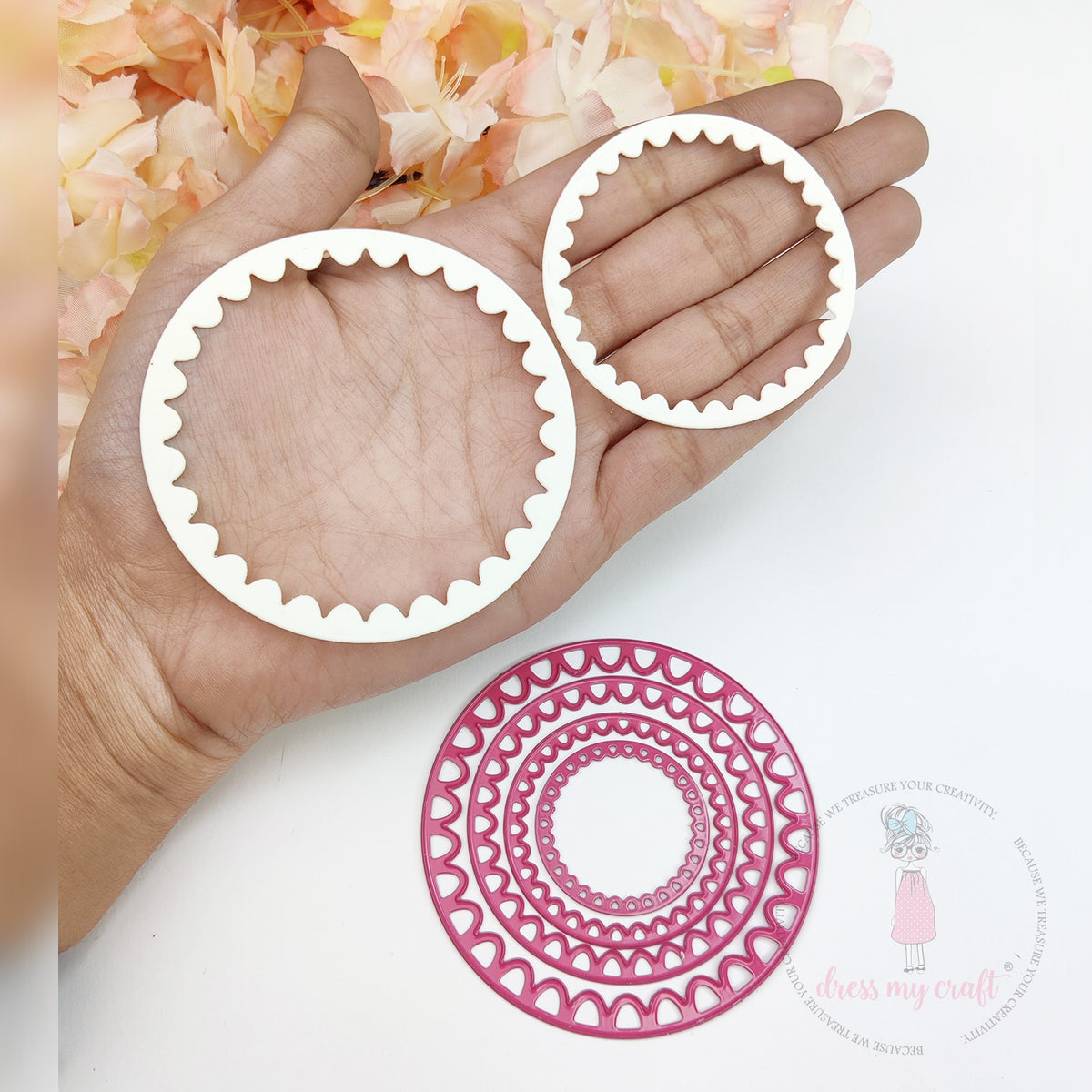Mini Inverted Scalloped Circle - Basic Designer Dies – CRAFTERS CORNER