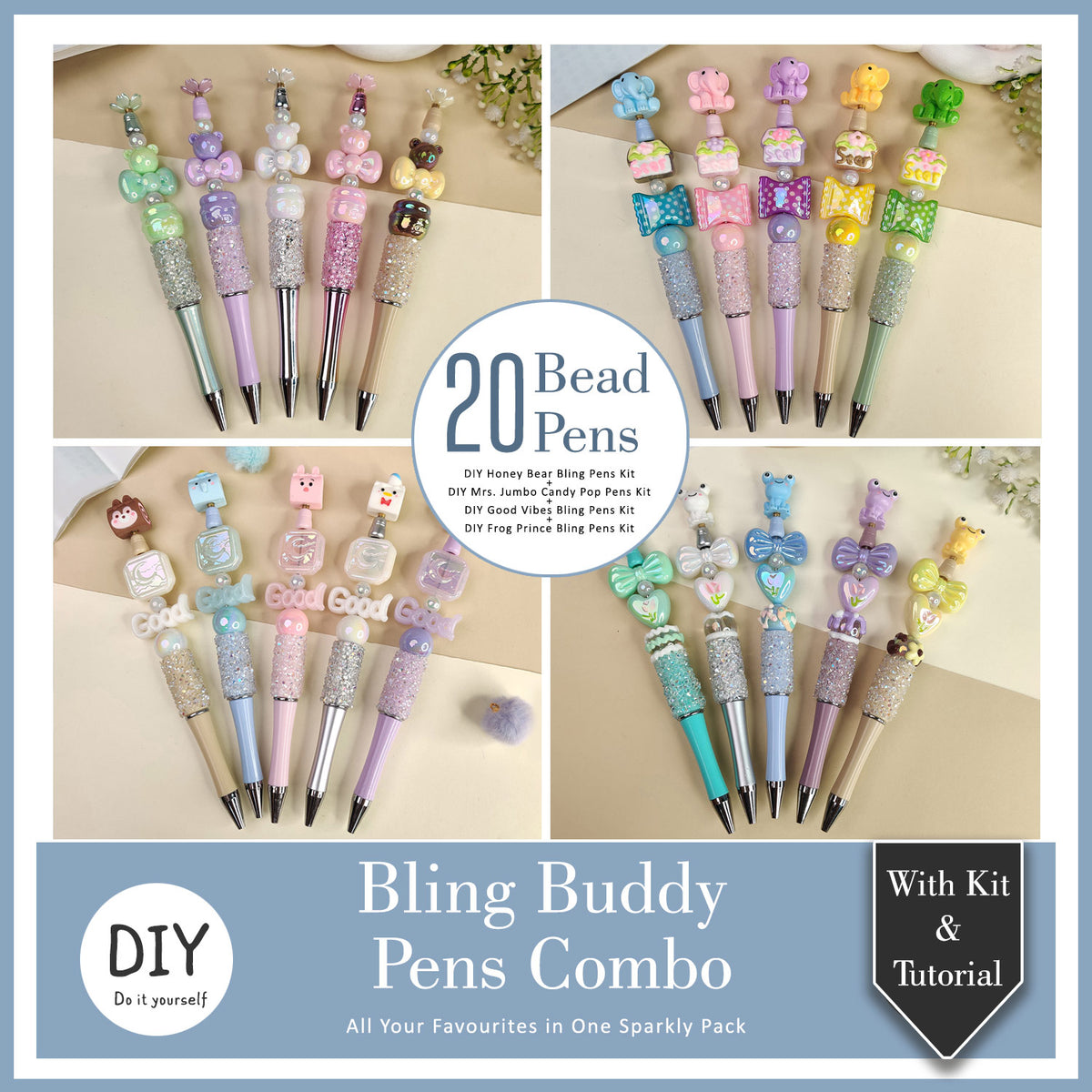 DIY Bling Buddy Pens Combo Kit – CRAFTERS CORNER