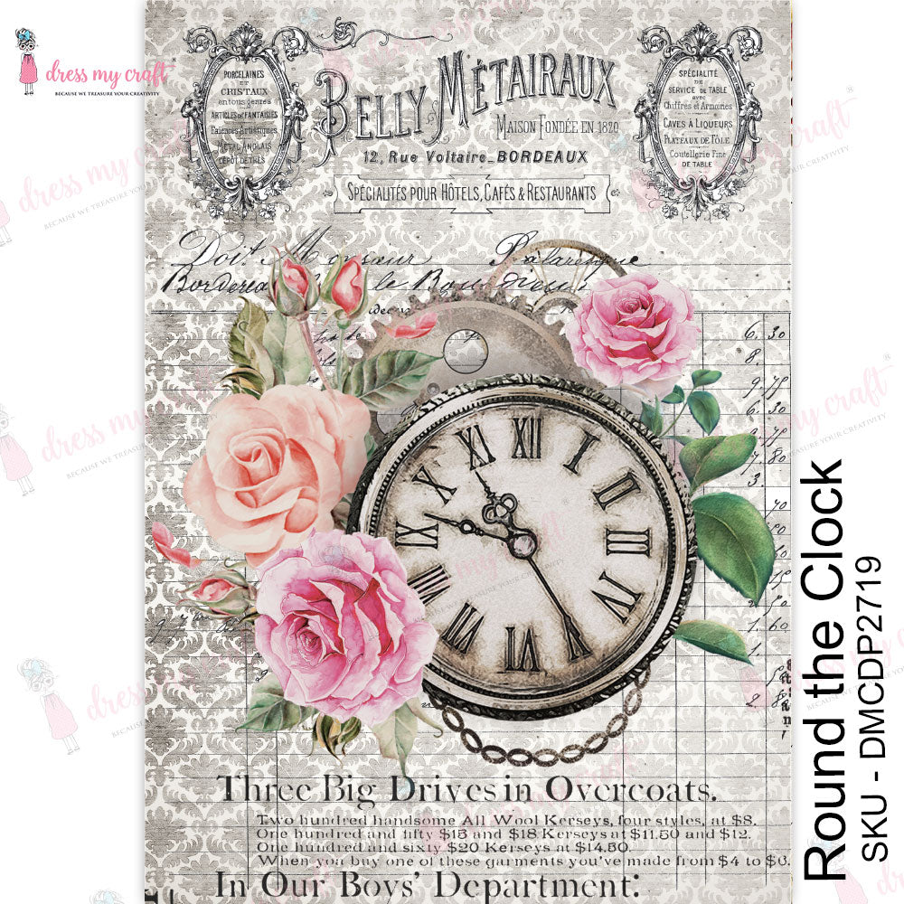 Round the Clock - Transfer Me – CRAFTERS CORNER