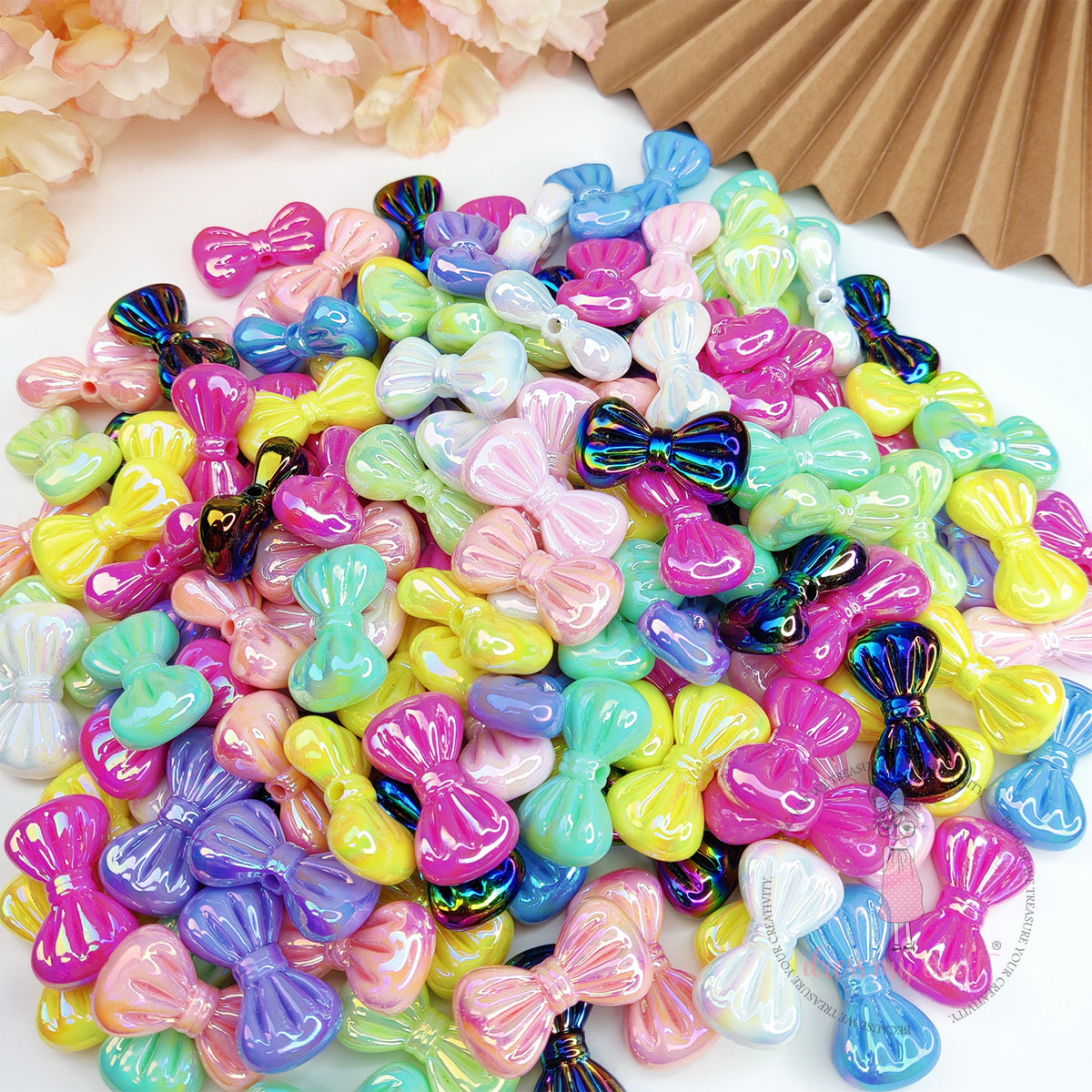 Shiny Bow Beads – CRAFTERS CORNER