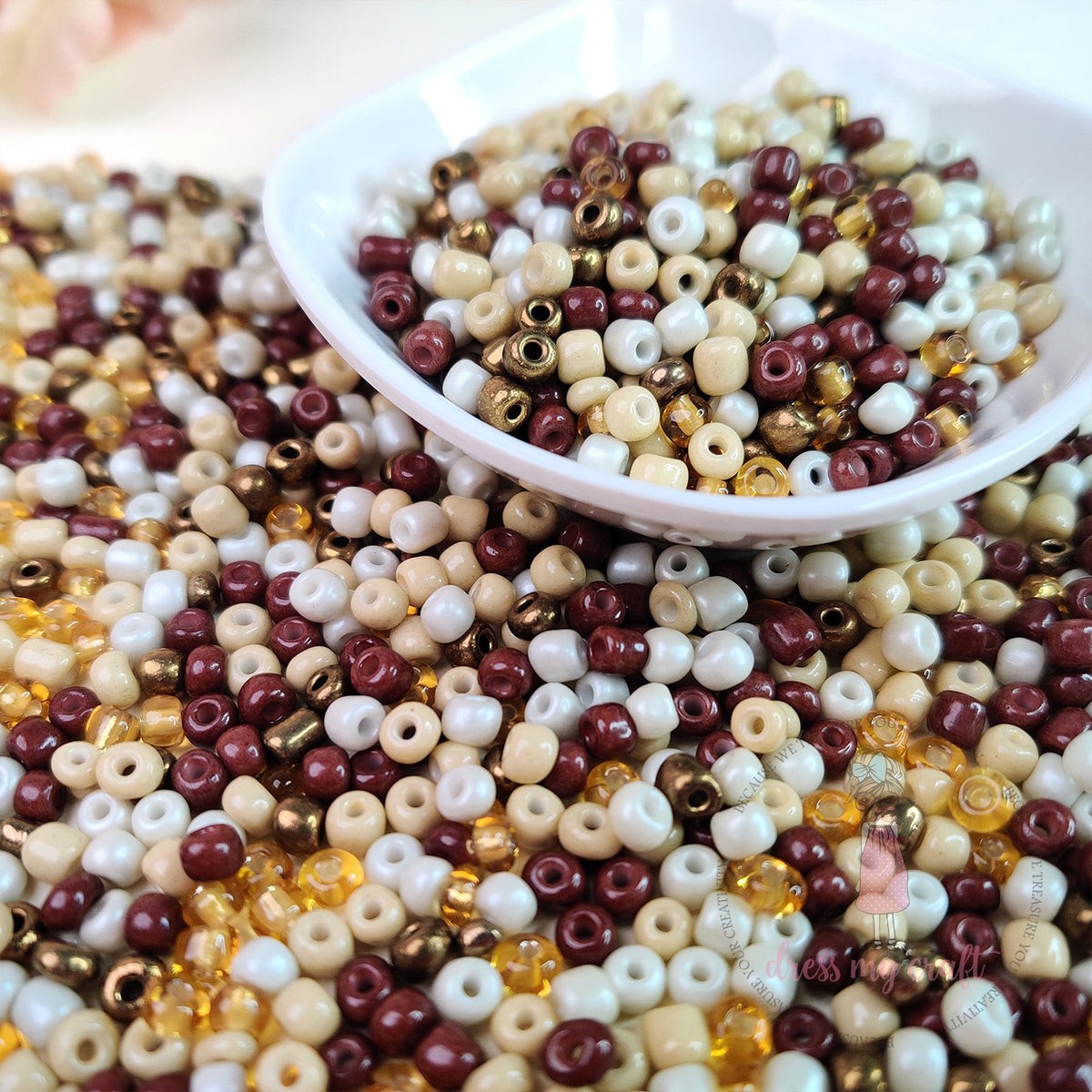 Acrylic Seed Beads - Brown Family – CRAFTERS CORNER