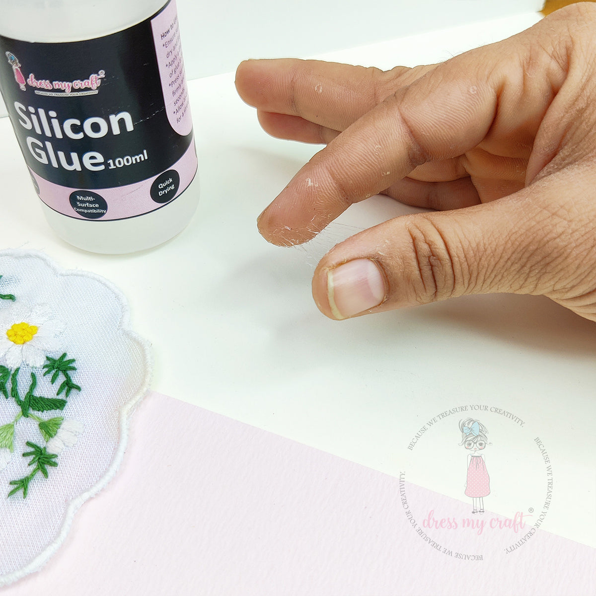 Clear Silicon Glue - 100 ml – CRAFTERS CORNER