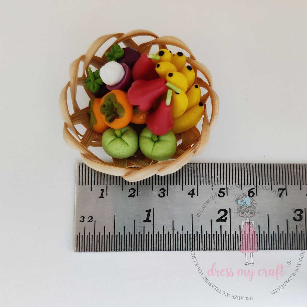 Miniature Vegetable & Fruit Basket – CRAFTERS CORNER