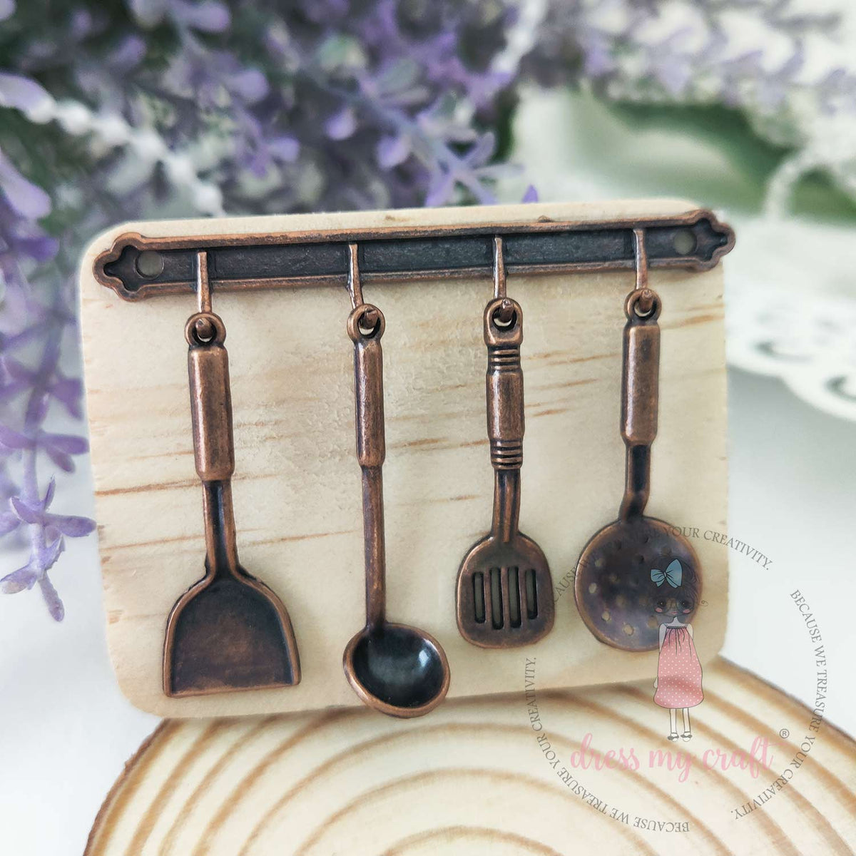 Miniature Kitchen Utensils - Bronze – CRAFTERS CORNER