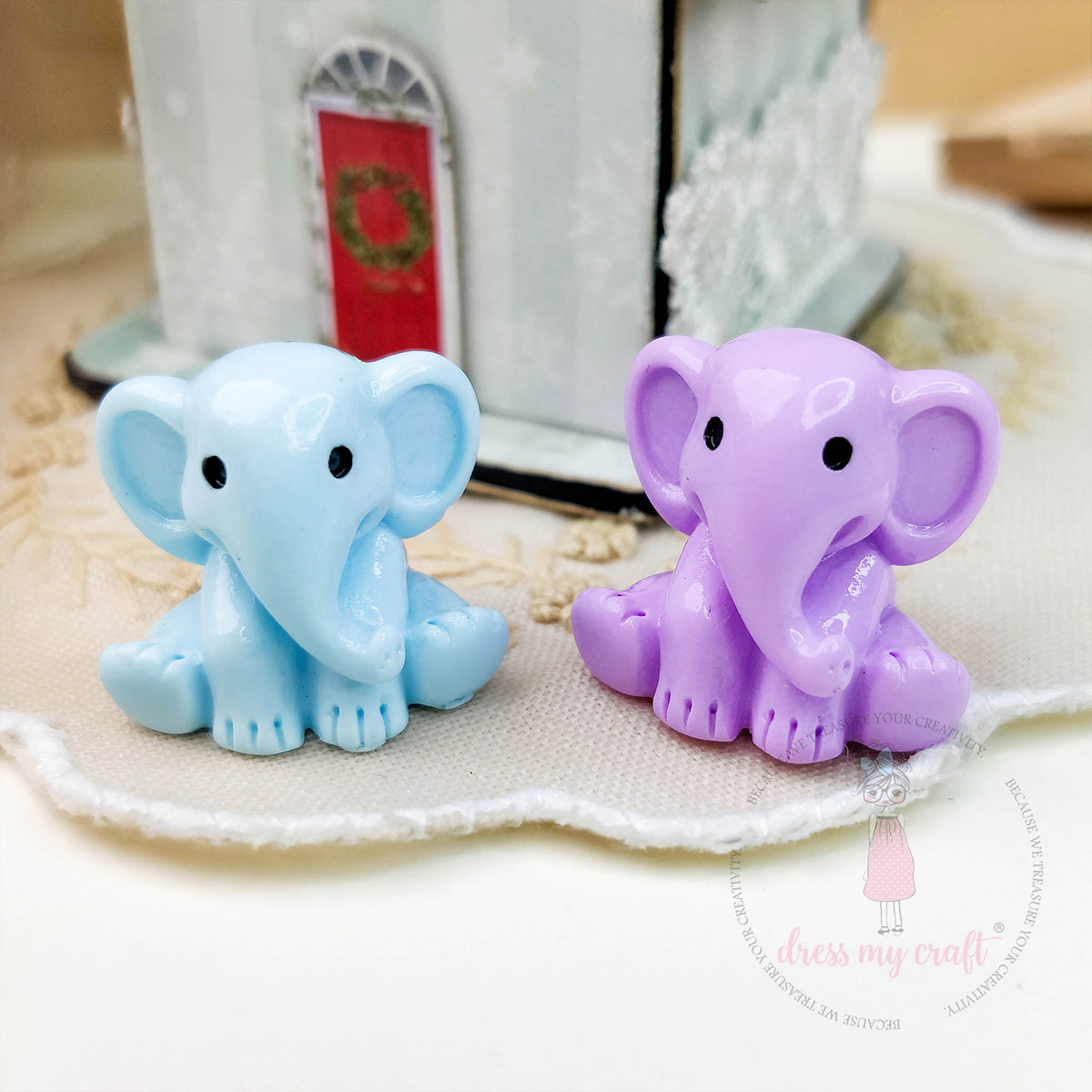 Miniature Cute Elephants – CRAFTERS CORNER