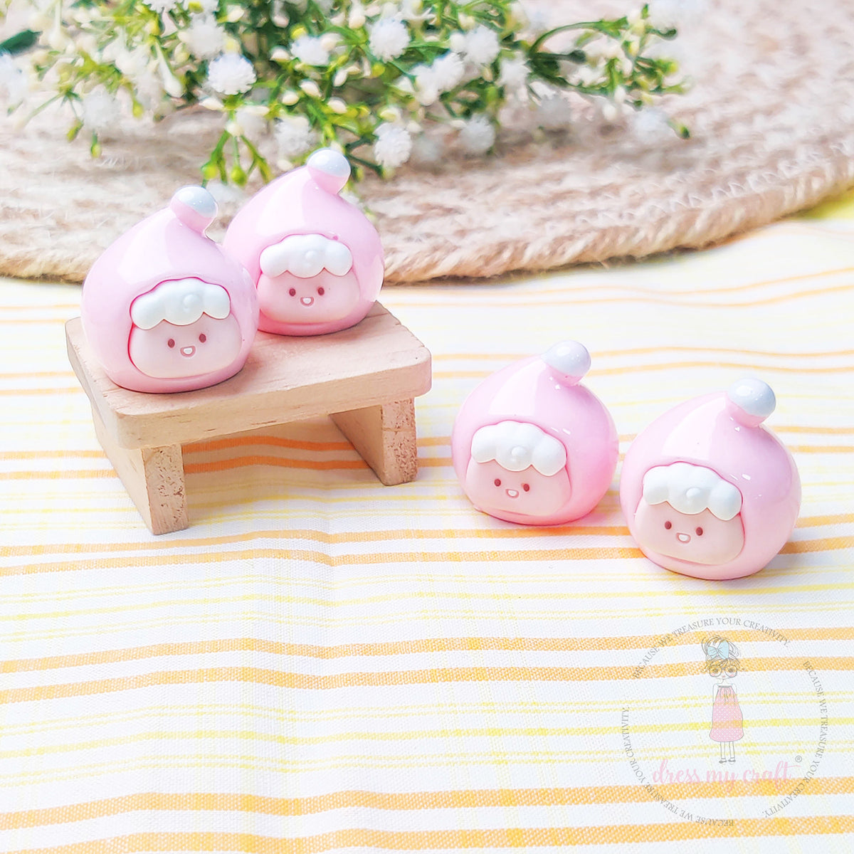 Miniature Cute Snowy Puff Baby – CRAFTERS CORNER