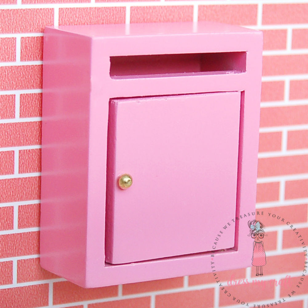 Miniature Letter Box - Baby Pink – CRAFTERS CORNER