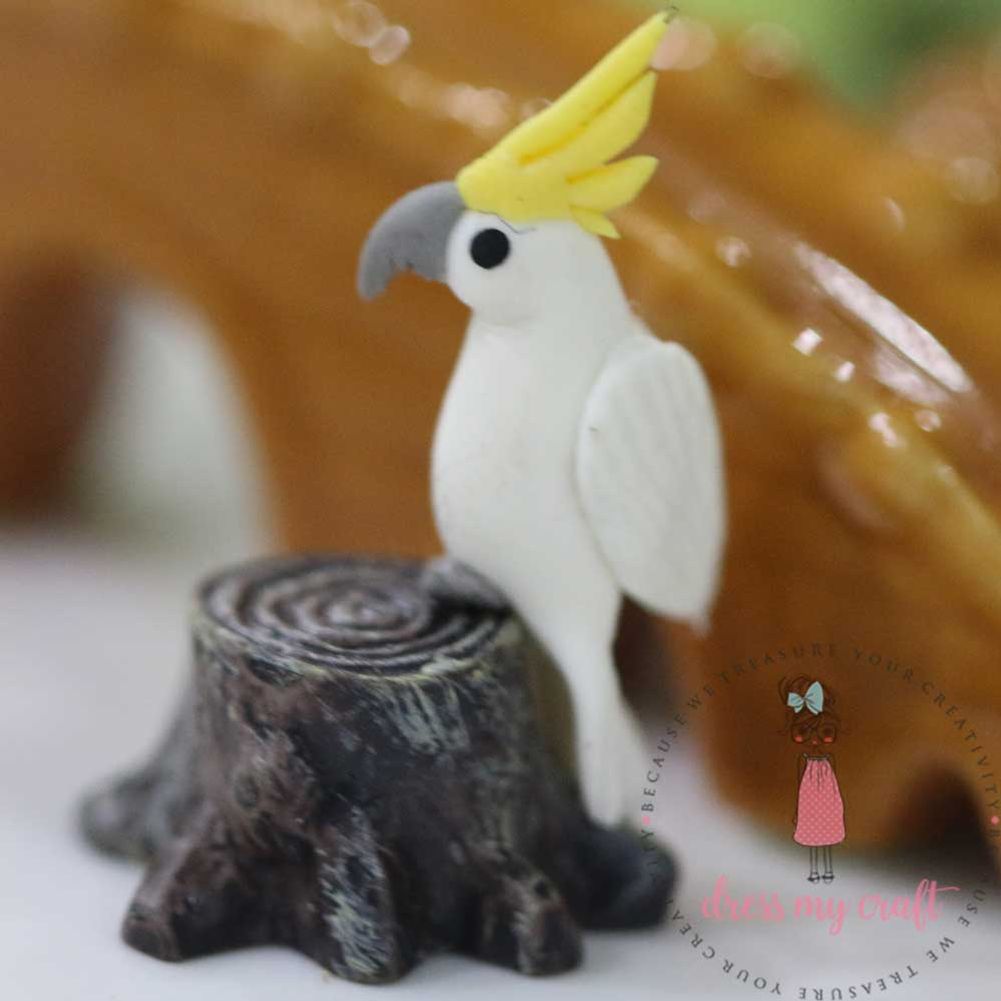 Miniature Figure Cockatoo Bird – CRAFTERS CORNER