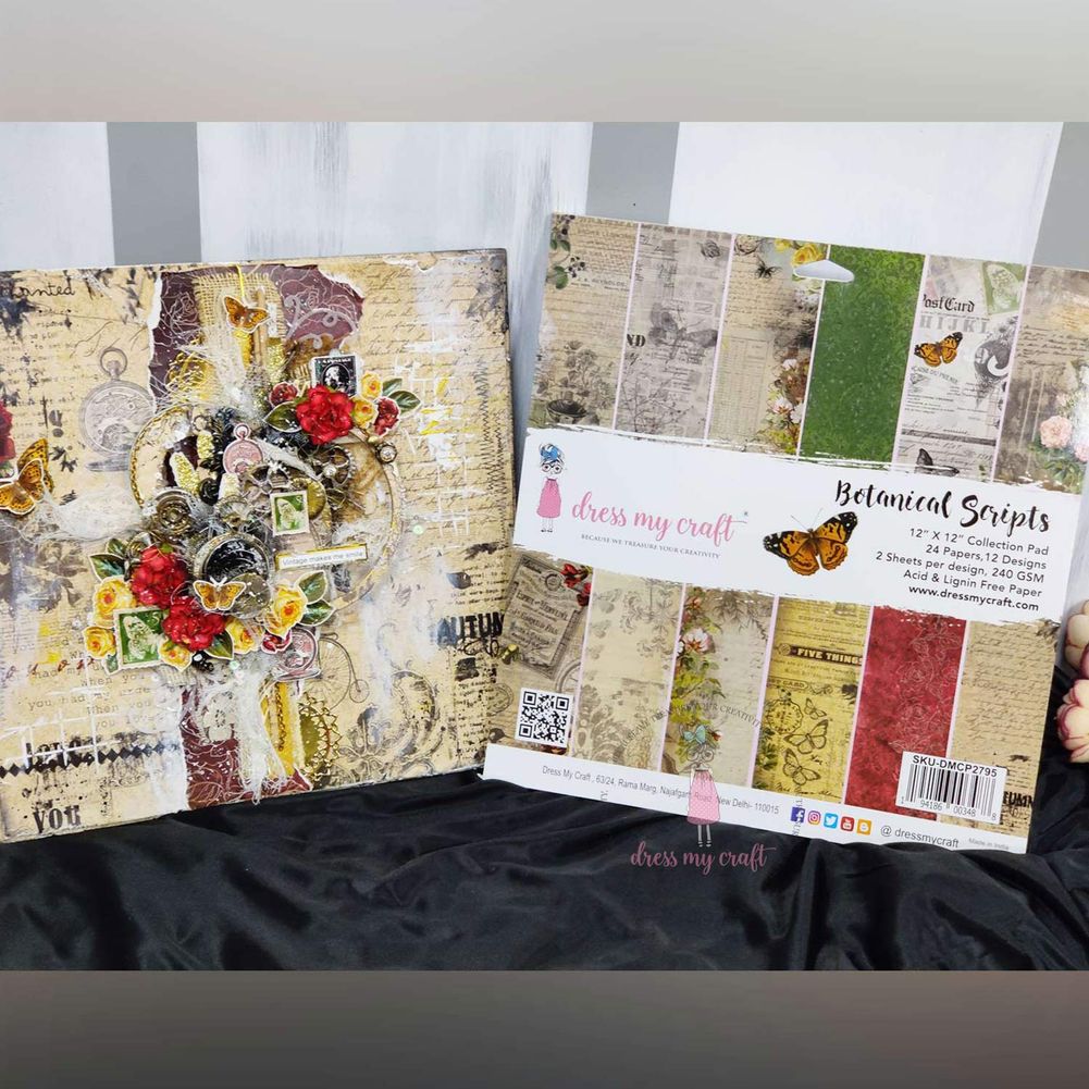 Botanical Scripts - 6" x 6" Paper Pad – CRAFTERS CORNER