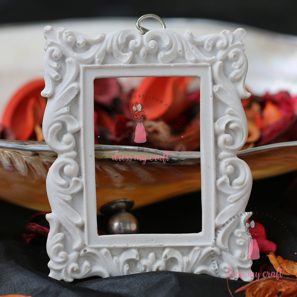 Resin Carved Rectangle Frame #1 – CRAFTERS CORNER