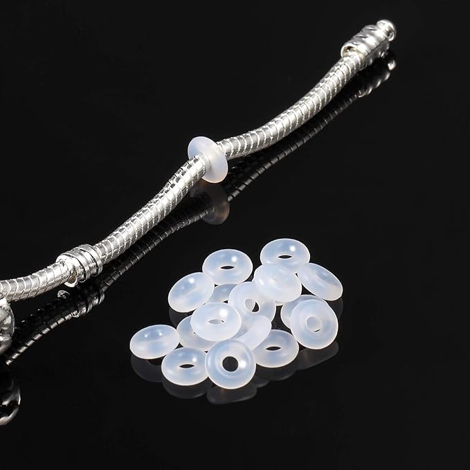Silicone Rubber Stoppers For Bracelets & DIY Jewelry – CRAFTERS CORNER