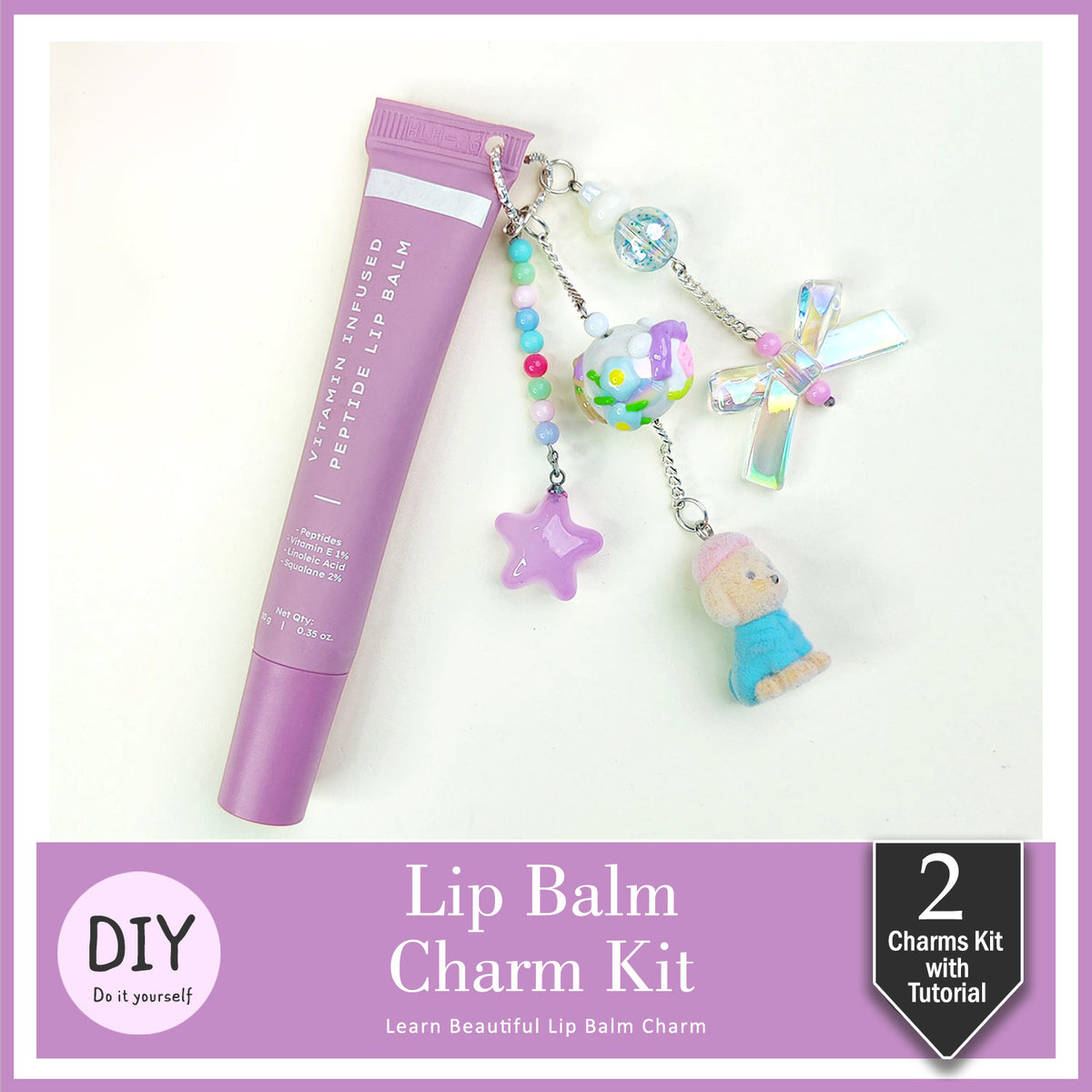 DIY Lip Balm Charm Kit – CRAFTERS CORNER