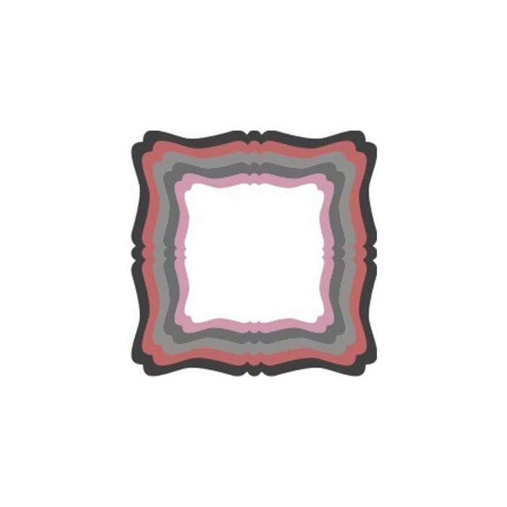 XXL Square Frame Frilly #8 – CRAFTERS CORNER