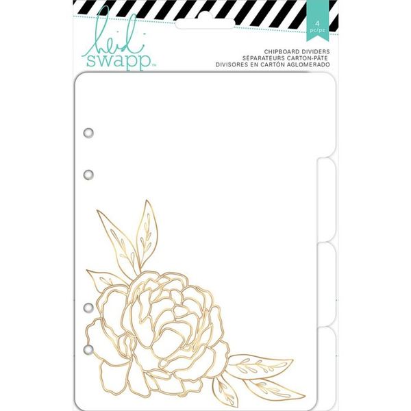 Wanderlust W/Gold Foil Chipboard Tab Dividers – CRAFTERS CORNER