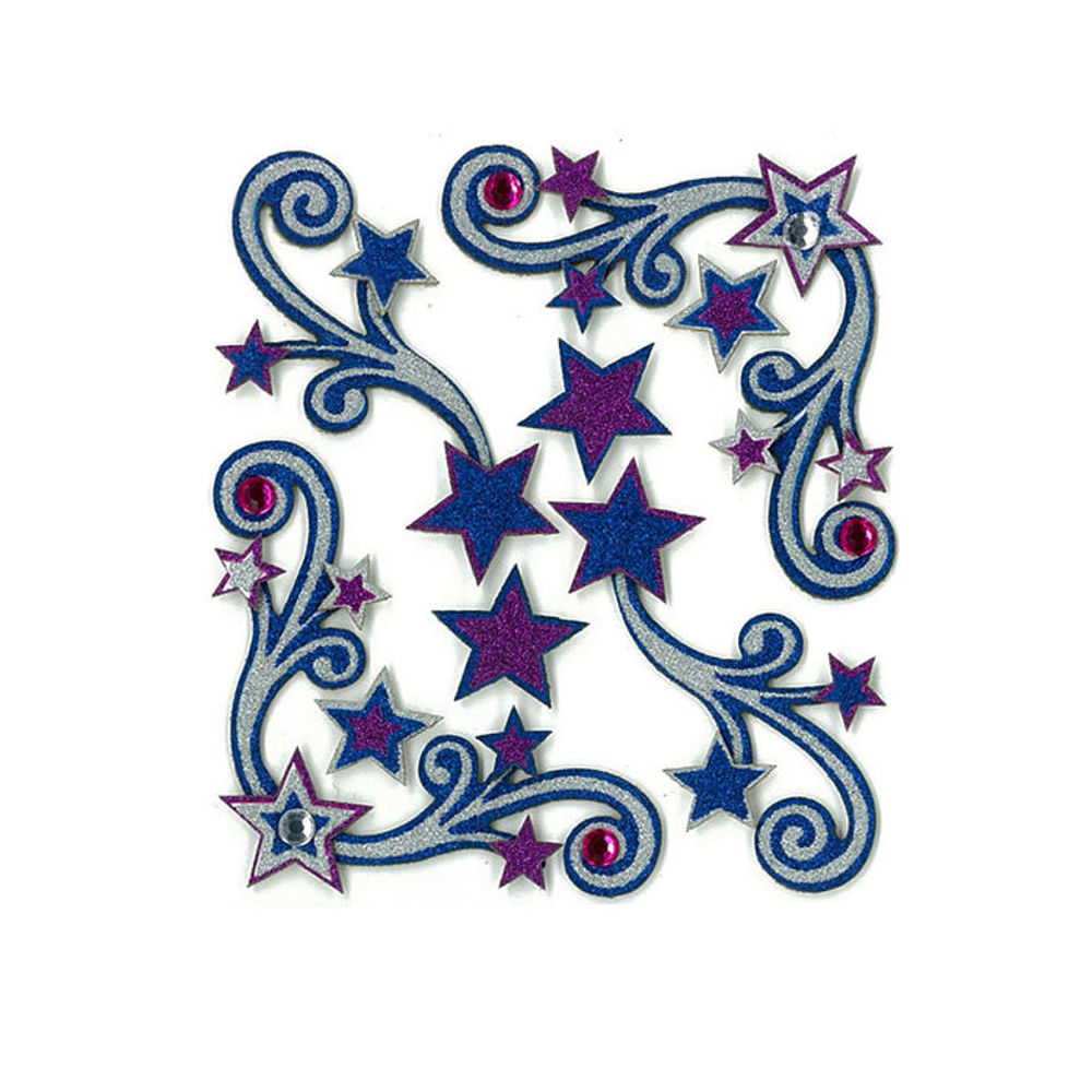 Star Flourishes Stickers – CRAFTERS CORNER