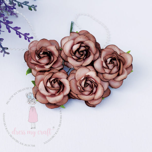 Curved Roses 45 MM - Cedar – CRAFTERS CORNER