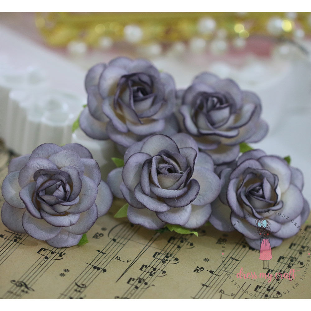 Curved Roses 45 MM - Vintage Lavender – CRAFTERS CORNER