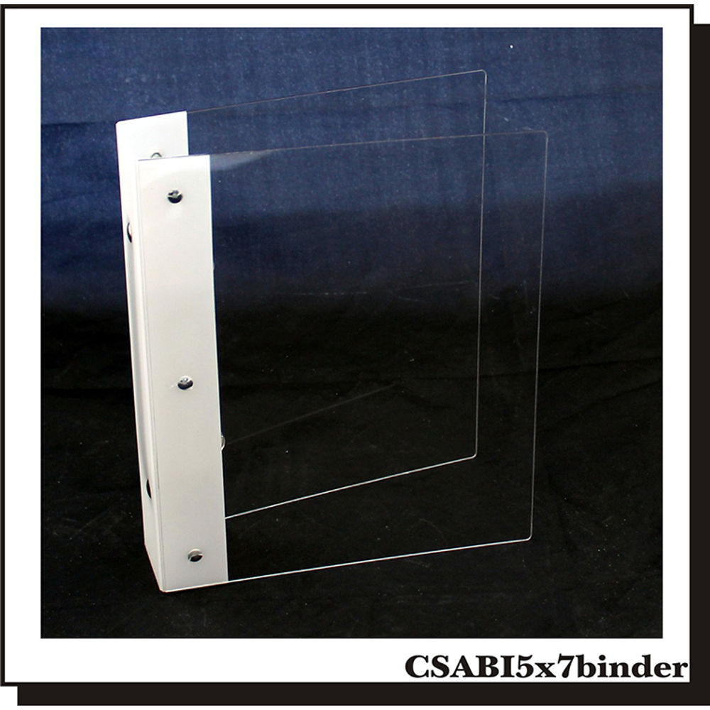 5 x 7 Acrylic Binder – CRAFTERS CORNER