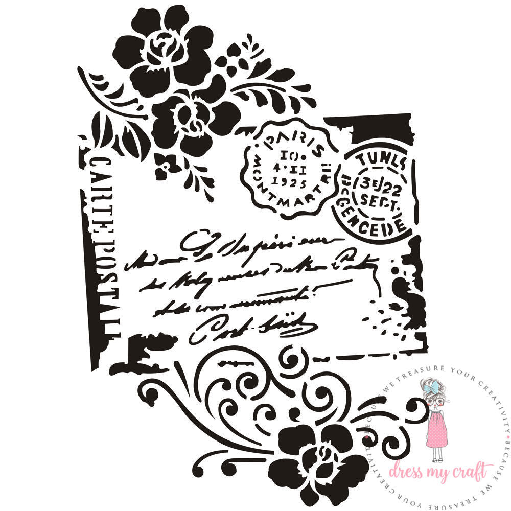 Carte Postal - Stencil – CRAFTERS CORNER