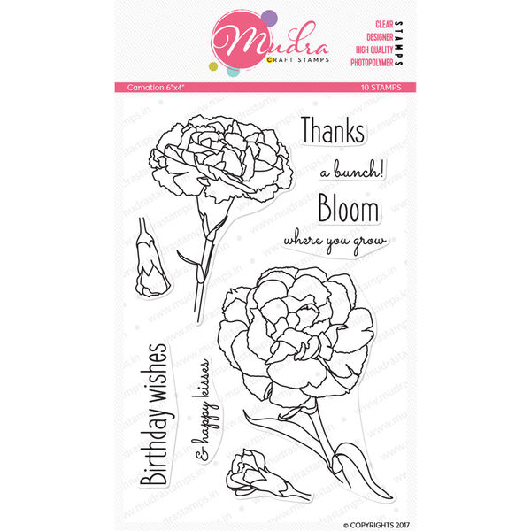 Carnation - Stamps – CRAFTERS CORNER