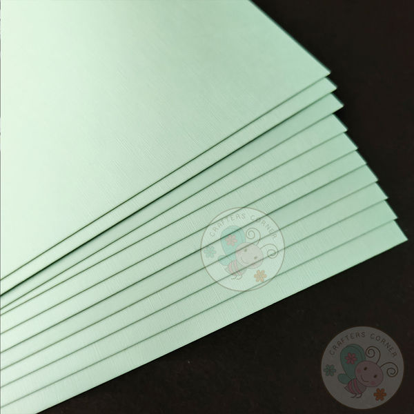 Pearl Blue Textured Cardstock - 11.9" x 11.9" - 300 GSM – CRAFTERS CORNER