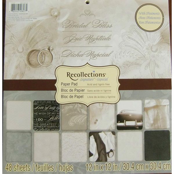 BRIDAL BLISS - Recollections Paper Pack – CRAFTERS CORNER