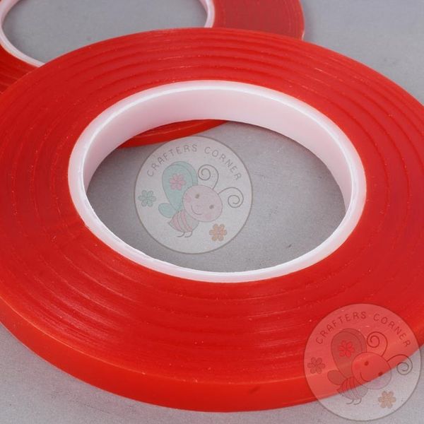 Red Tacky Tape - 12mm – CRAFTERS CORNER