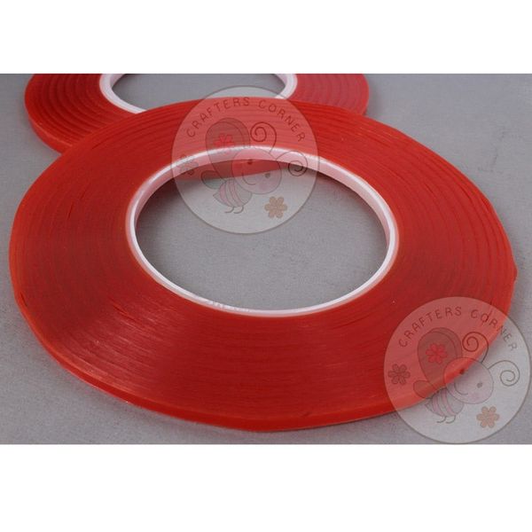 Red Tacky Tape - 4mm – CRAFTERS CORNER