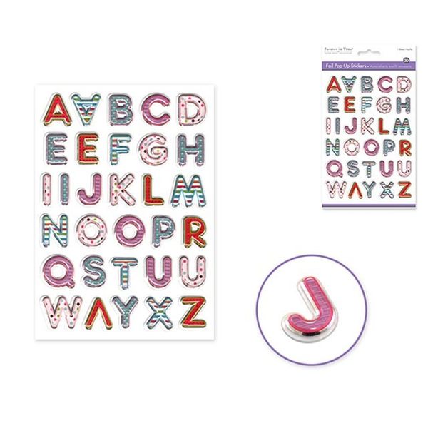 Posh Letters Sticker – CRAFTERS CORNER