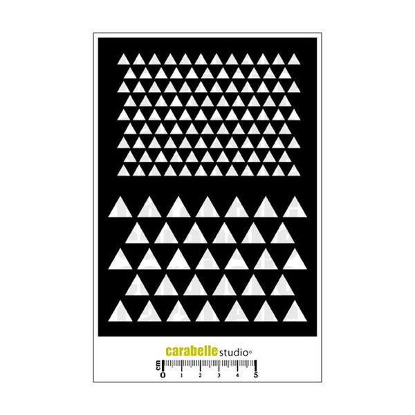 Stencil - Petits et Grands Triangles – CRAFTERS CORNER