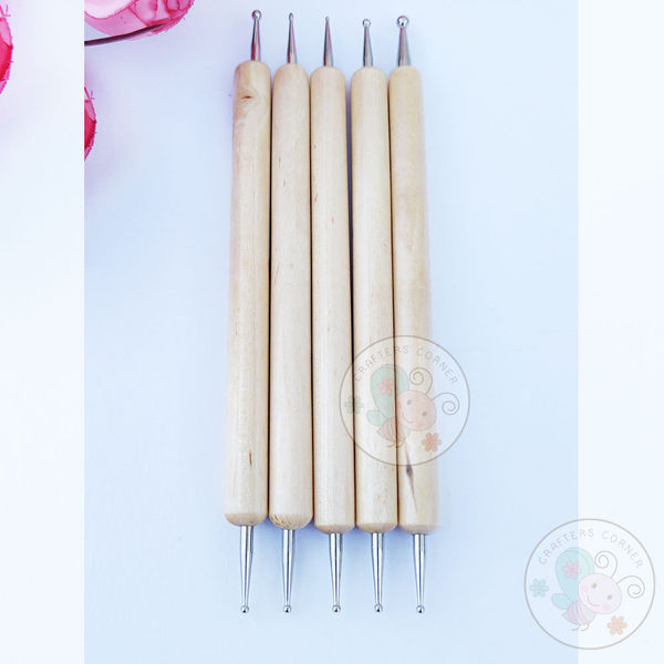 Wooden Embossing Tool Set – CRAFTERS CORNER